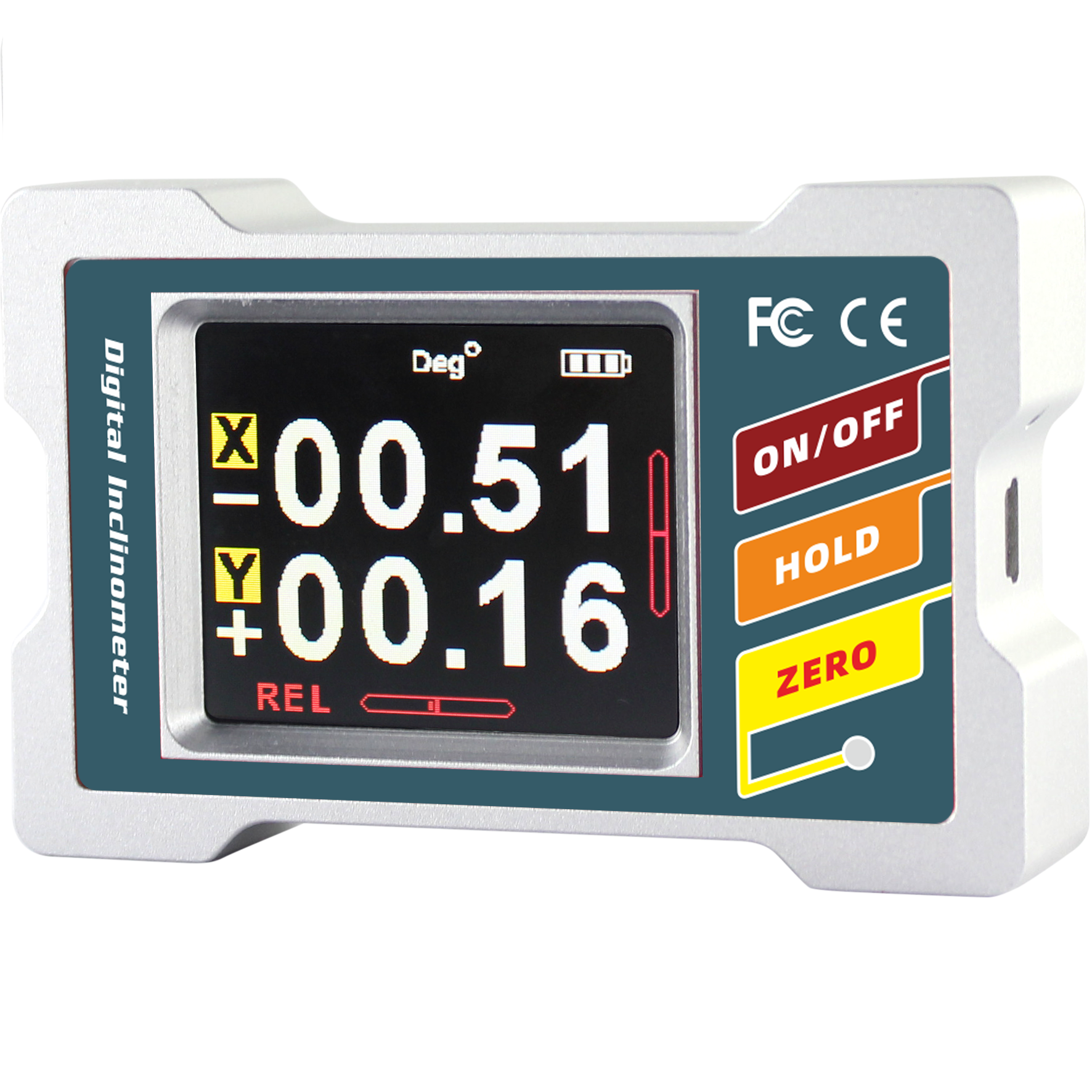 High Accuracy 2 Axis Multi Function Digital Inclinometer (Camber gauge – Zebulon Motorsport
