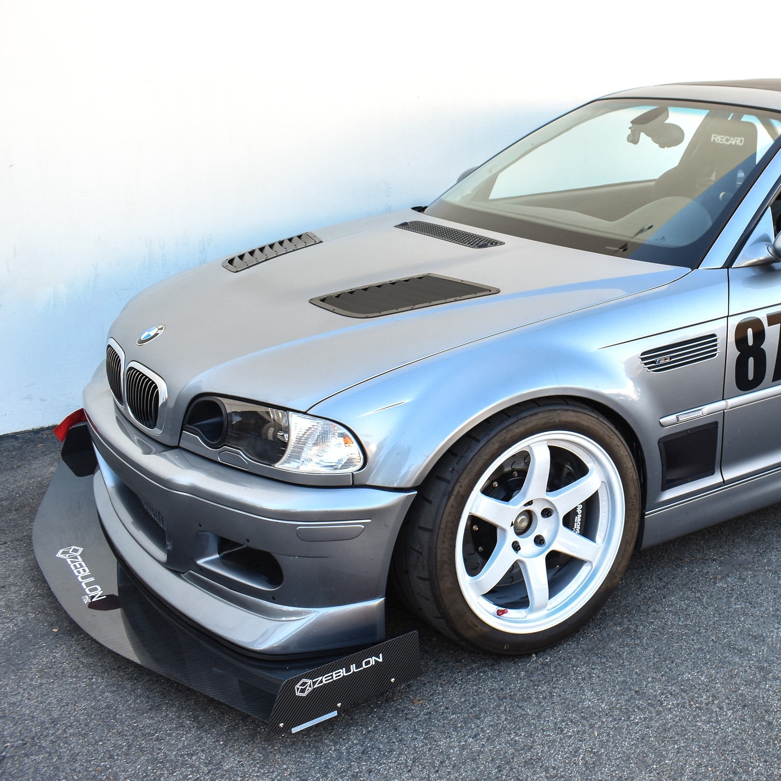 E46 BMW 3 Series Carbon Front Splitter – Zebulon Motorsport