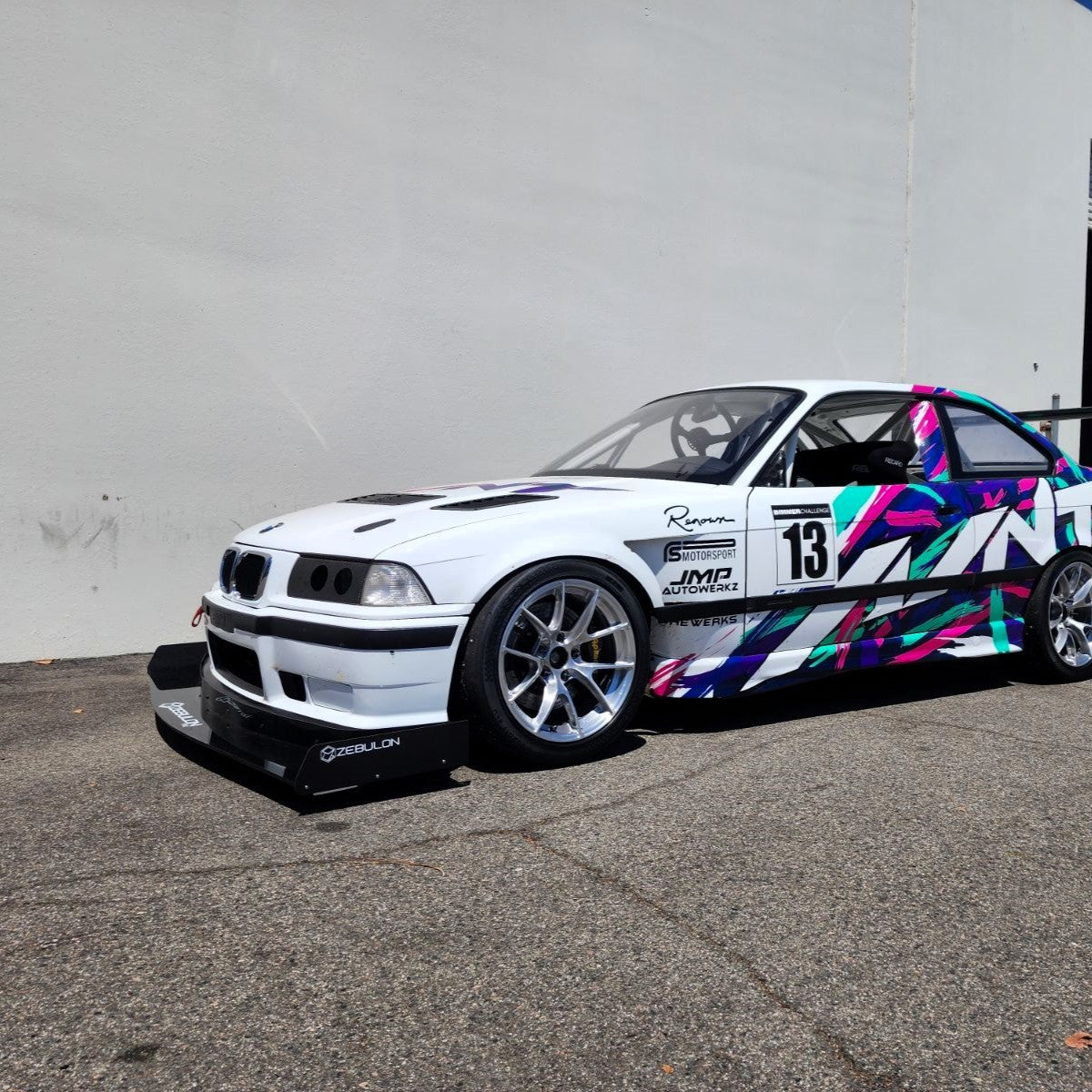 E36 BMW 3 Series Carbon Fiber Front Splitter – Zebulon Motorsport